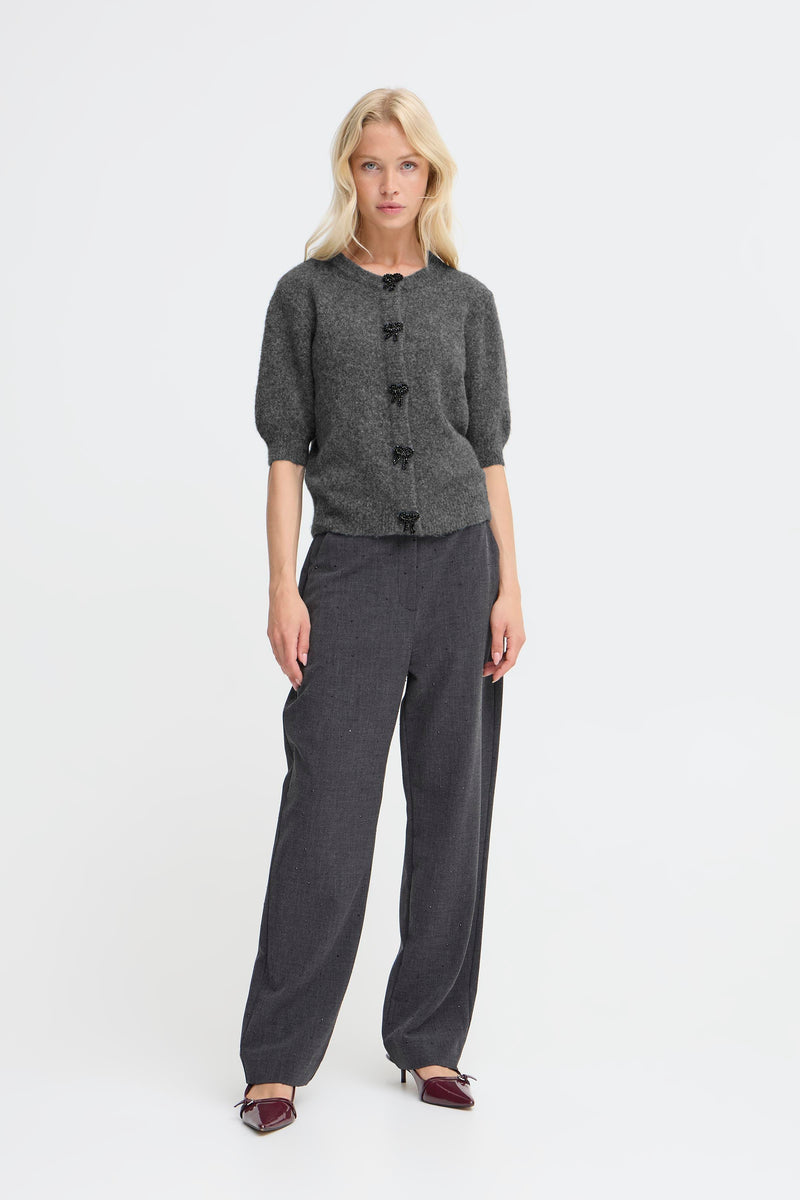 Bow Button Cardigan - B.Young – Fifty Seven Boutique