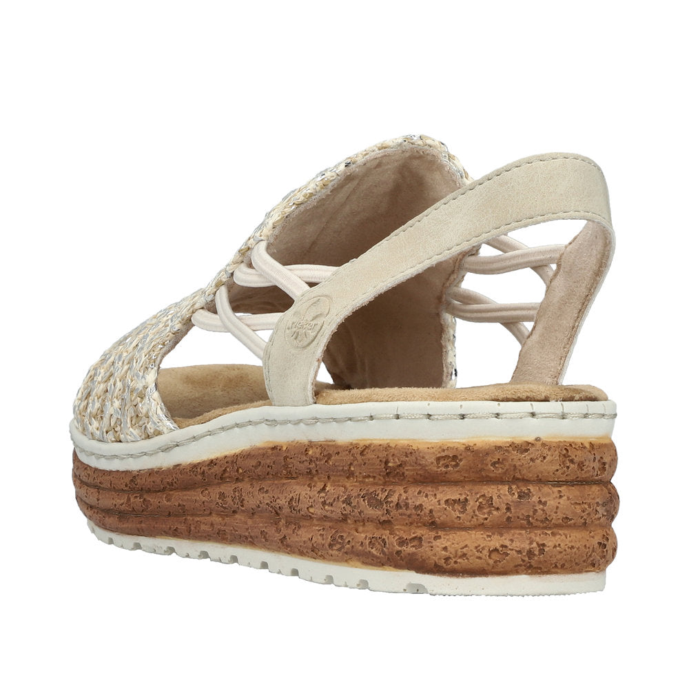 62741-60 - Beige Sandal - Rieker – Fifty Seven Boutique