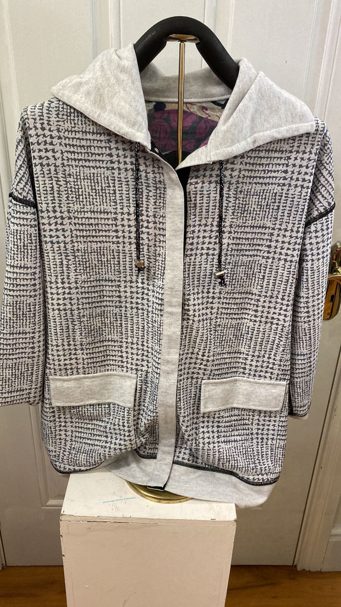 225562 Reversible Long Sleeve Button up Jumper-Capuccino – Fifty Seven ...