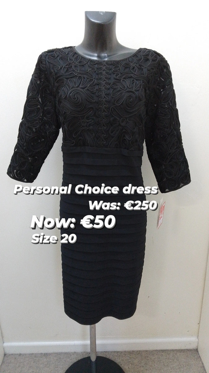 17125 Personal Choice Black Lace Detail Dress – Fifty Seven Boutique
