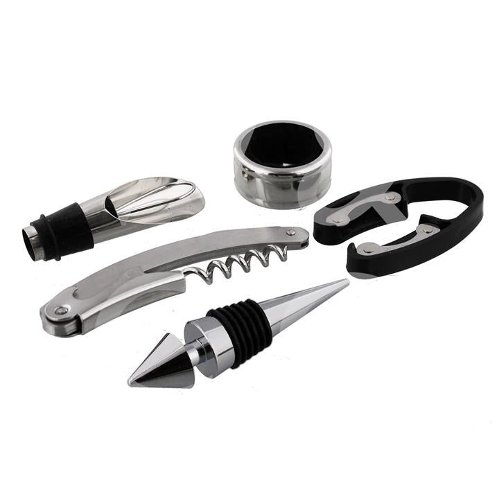 HM432 - 5 Piece Wine Accessory Kit - Widdop – Fifty Seven Boutique